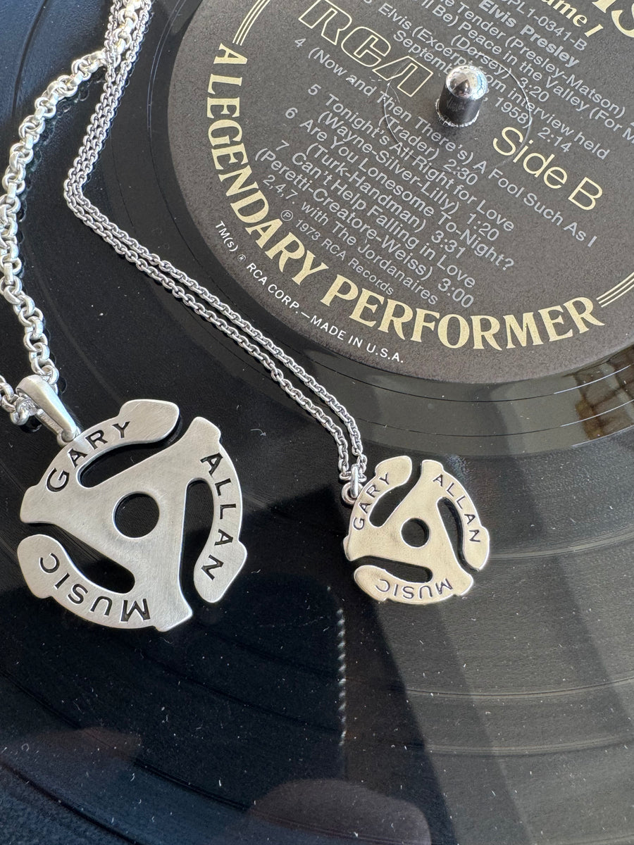 Small Record Spacer – Gary Allan Jewelry